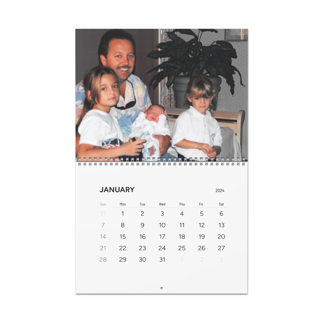 The Geiger Family Through the Years Wall Calendar 2024 - Etsy