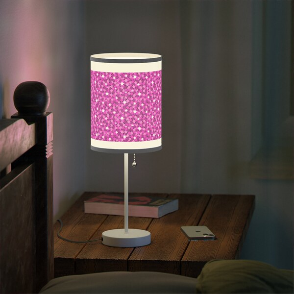 Pink Bedroom Lamp - Etsy