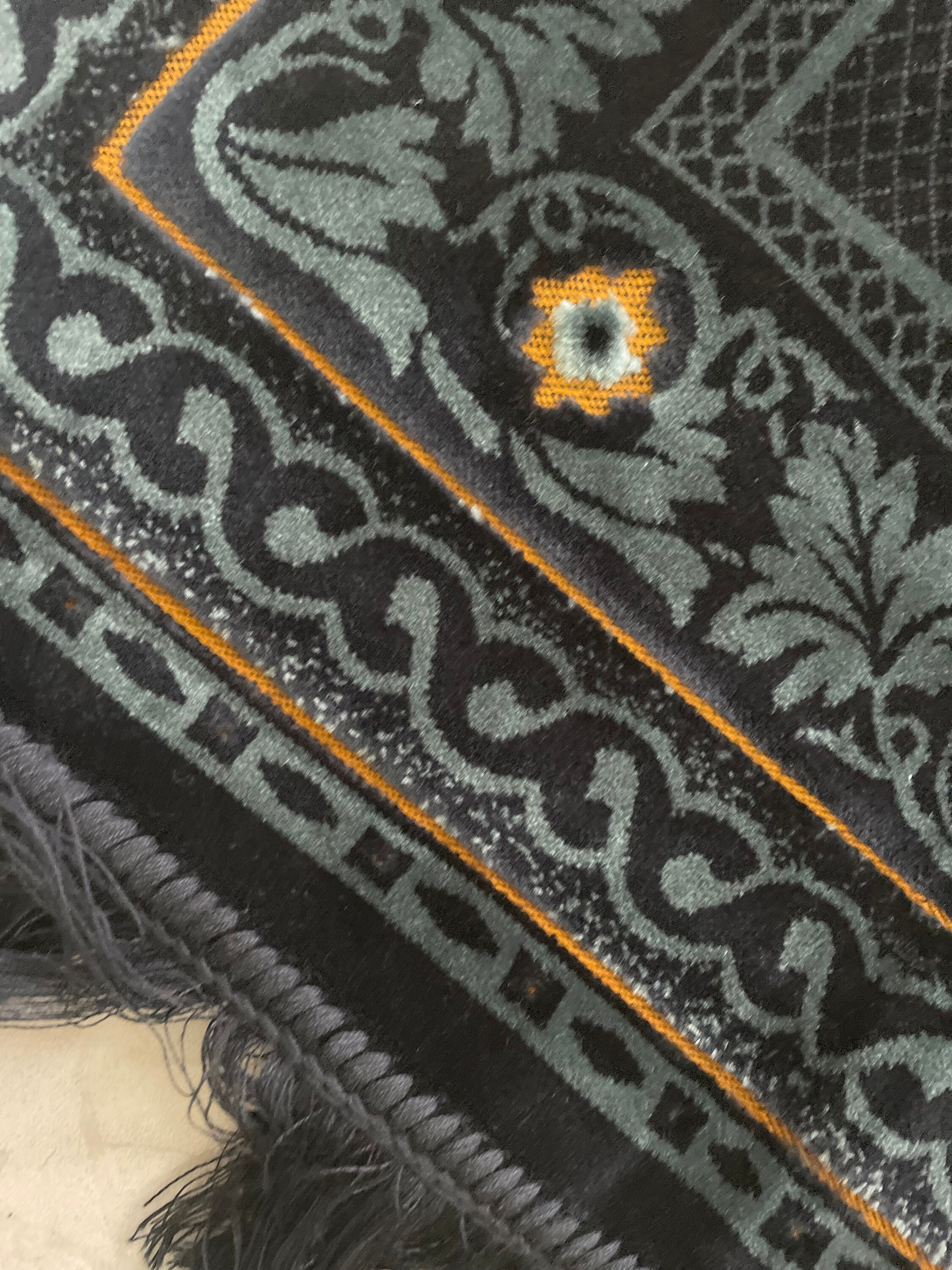 Prayer Rug Islamic Mecca Turkish Silk Prayer Rug Prayer Rug. Approx ...