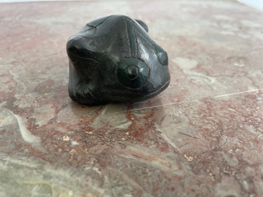 Frog Pottery 6x5x4 Cm / 2 Inch Collectible Object Typebox - Etsy