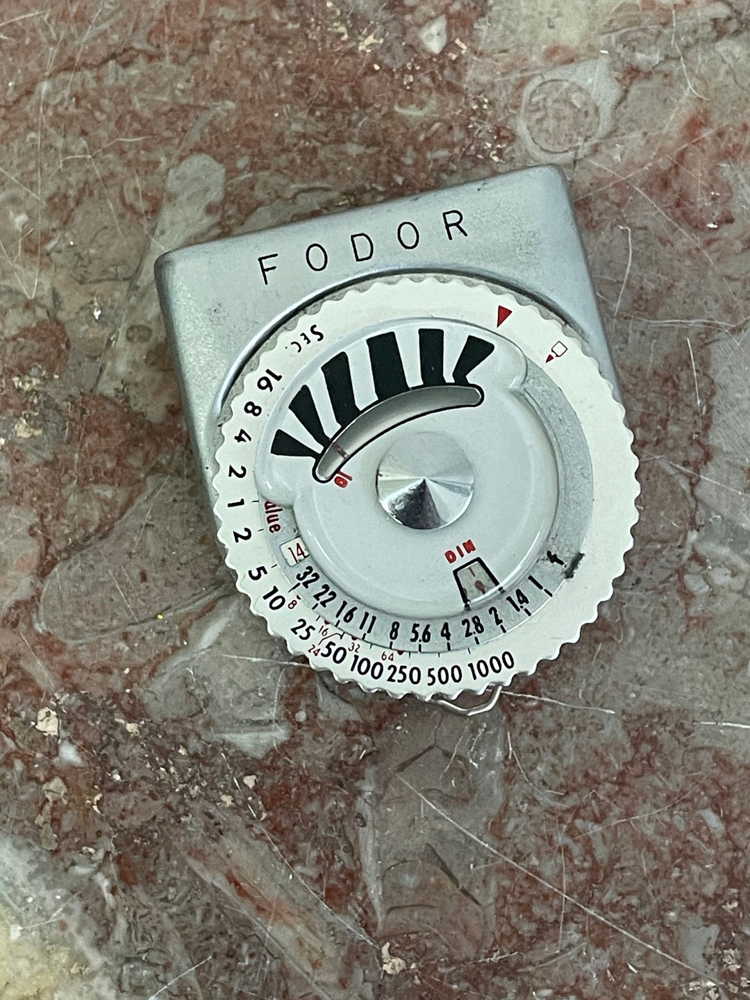 Fodor Adjuster Exposure Meter Exposure Meter Light Meter Vintage 1960s ...