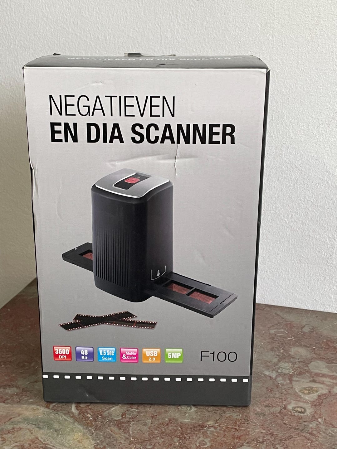F100 Negatives and Slide Scanner Vintage but New in Box New Old Stock Photography Printing ...