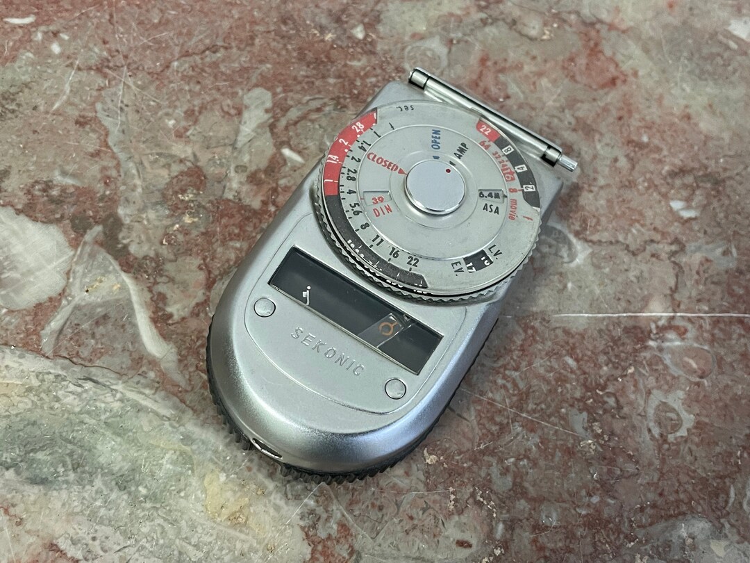 Sekonic Exposure Meter Light Meter Photography Vintage 1950s Model 38S ...