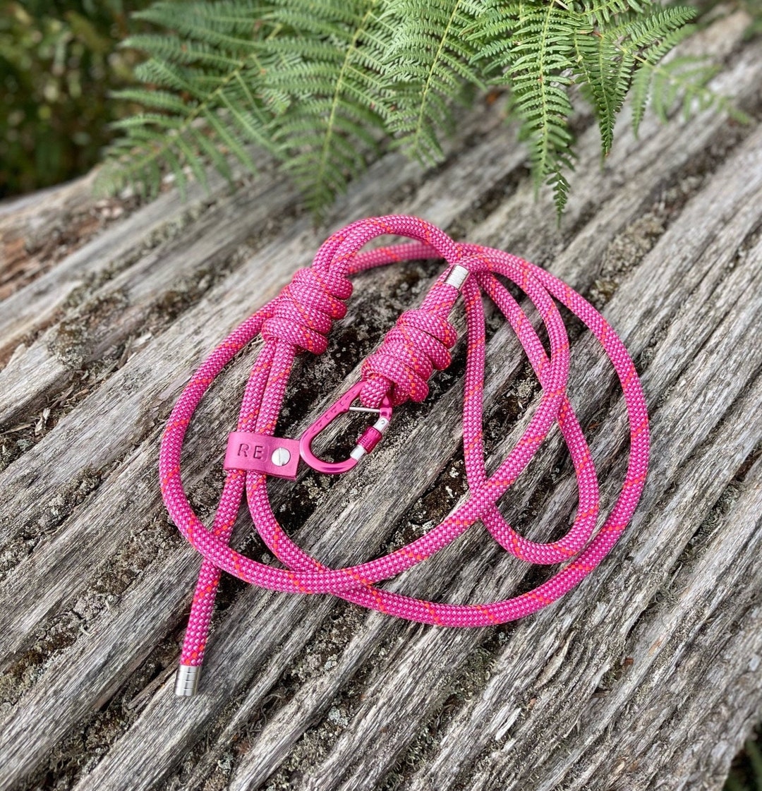 Re:made X Mammut® Himalayan Pink Dog Rope Lead - Etsy UK