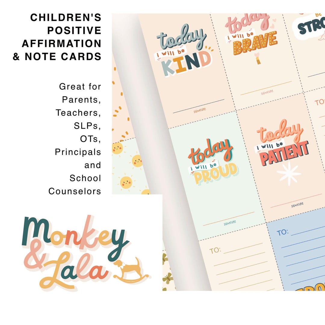 Classroom Affirmations, Brag Cards, Teacher Notes, Parent Notes ...