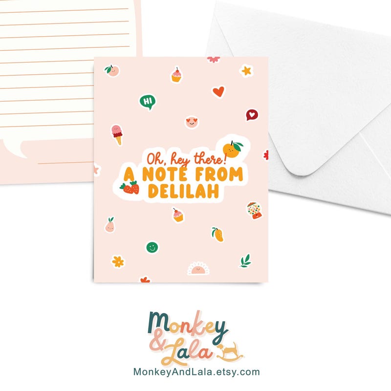 Girly Stationery - Etsy