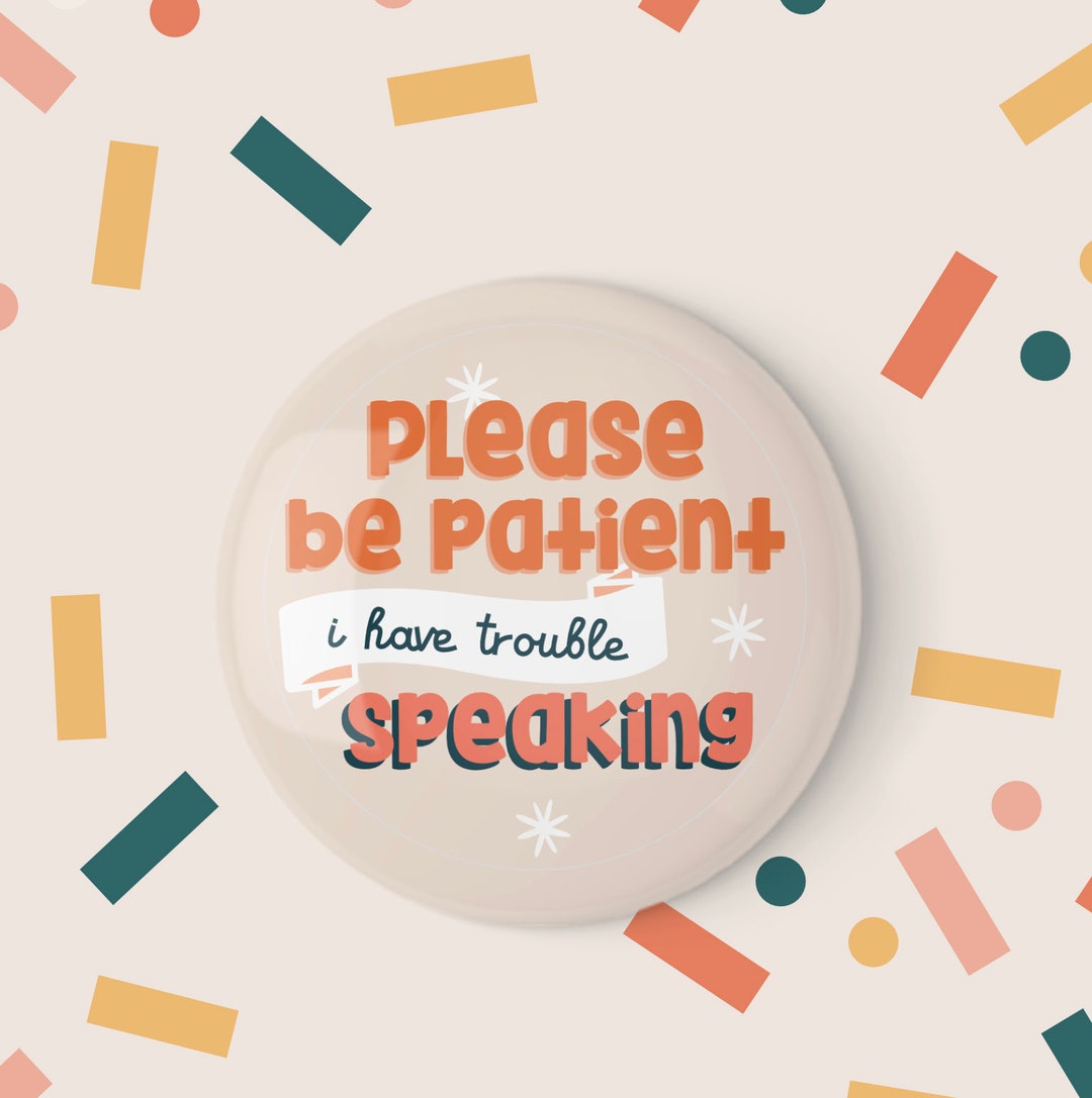 Nonverbal Badge, Nonverbal Awareness, Hidden Disability Badge, Autism ...