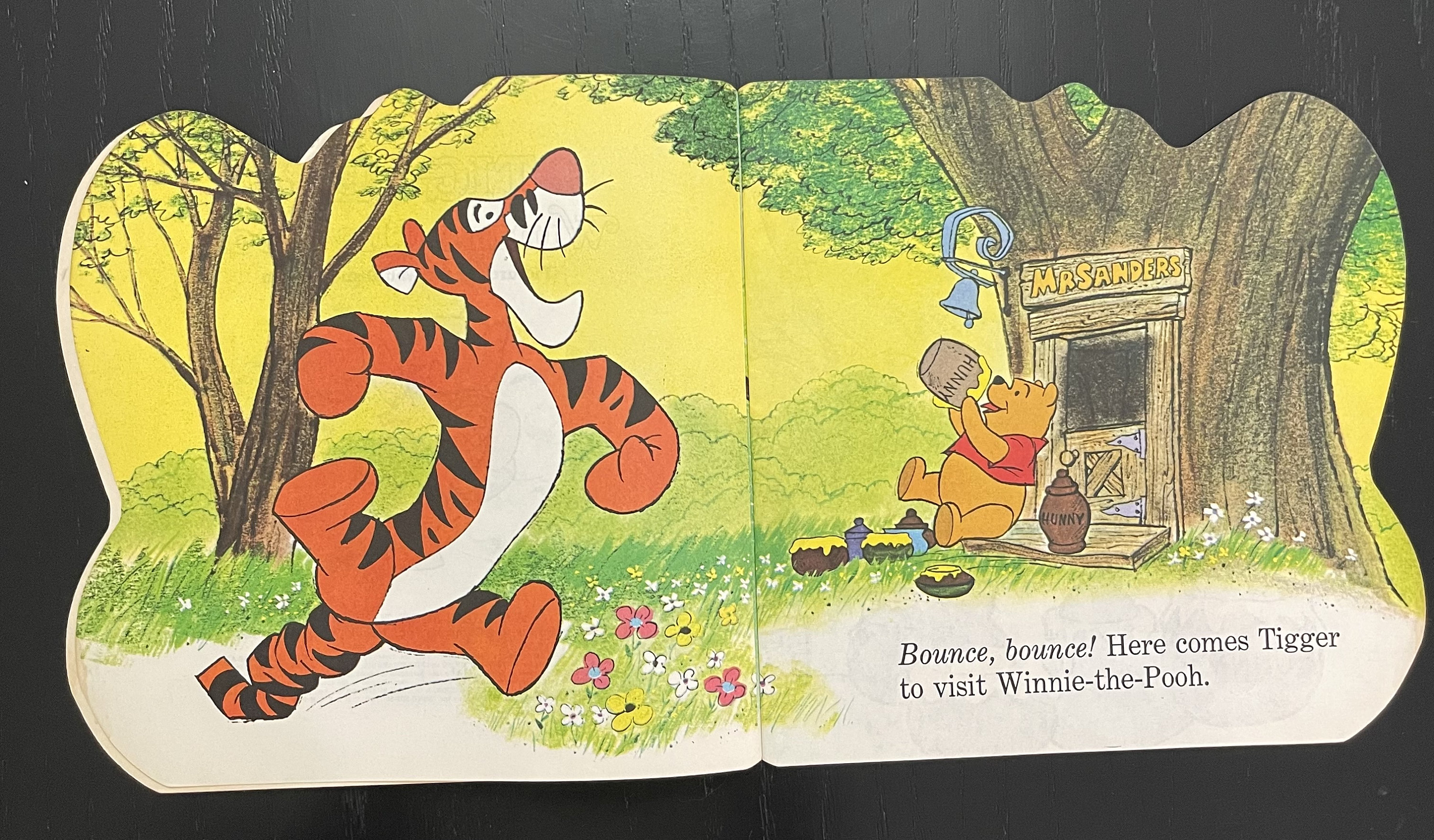 Vintage 70’s Tigger & Winnie the Pooh Golden Shape Book - Etsy