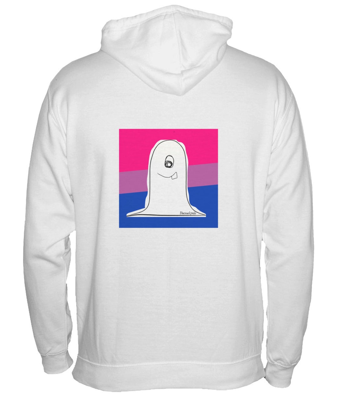 Bisexual Pride Flag LGBTQIA Clothing Awdis College Hoodie by - Etsy