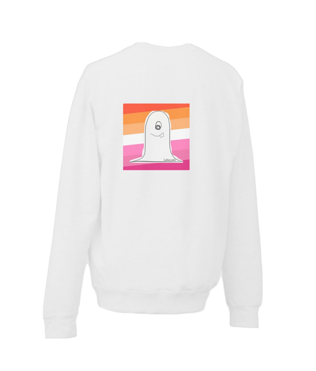 Lesbian Pride Flag LGBTQIA Pride Clothing Awdis Sweatshirt by - Etsy