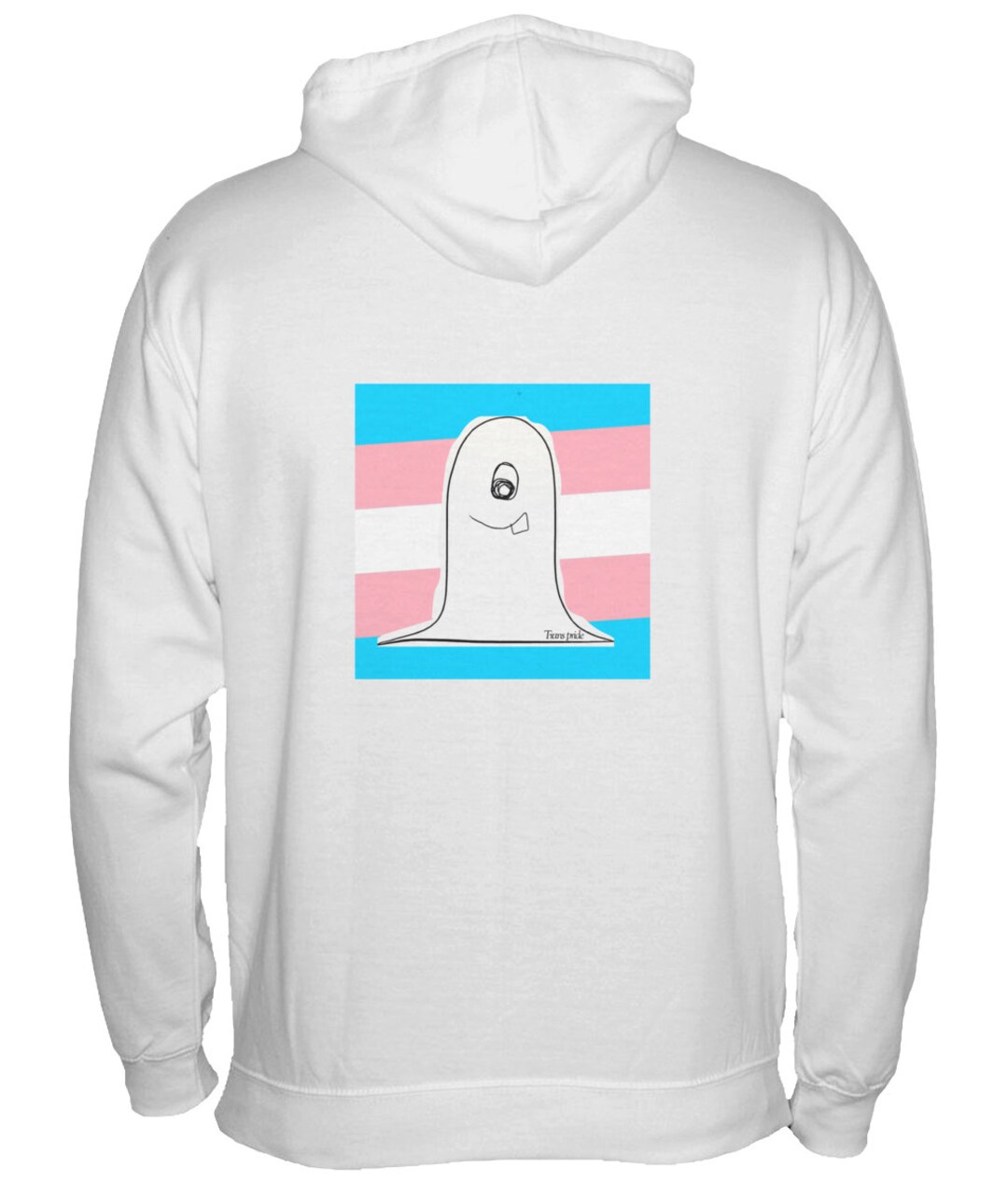 Transgender Pride Flag LGBTQIA Clothing Awdis College Hoodie - Etsy