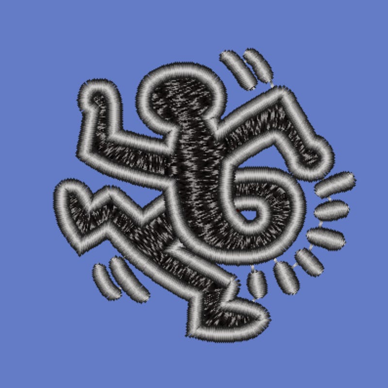 Keith Haring Patch - Etsy