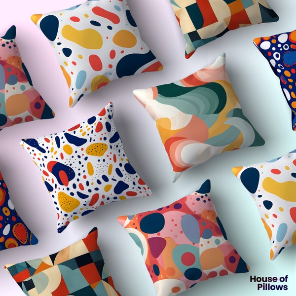 Abstract Pillow - Etsy
