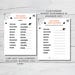 Halloween Games Bundle Editable Halloween Party Games Canva Template ...