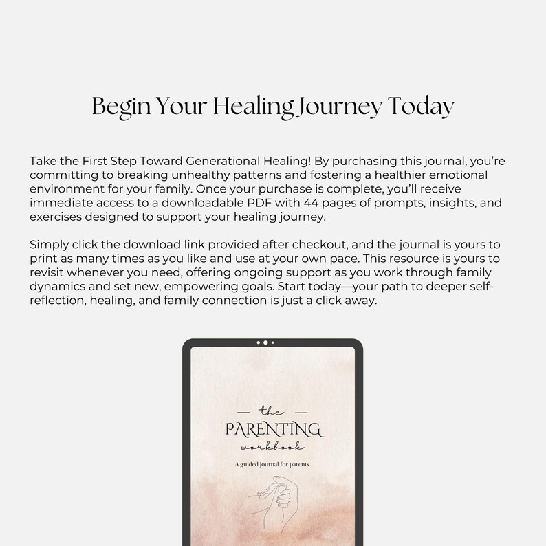 Parenting Journal Printable Journal Prompts for Parents Motherhood ...