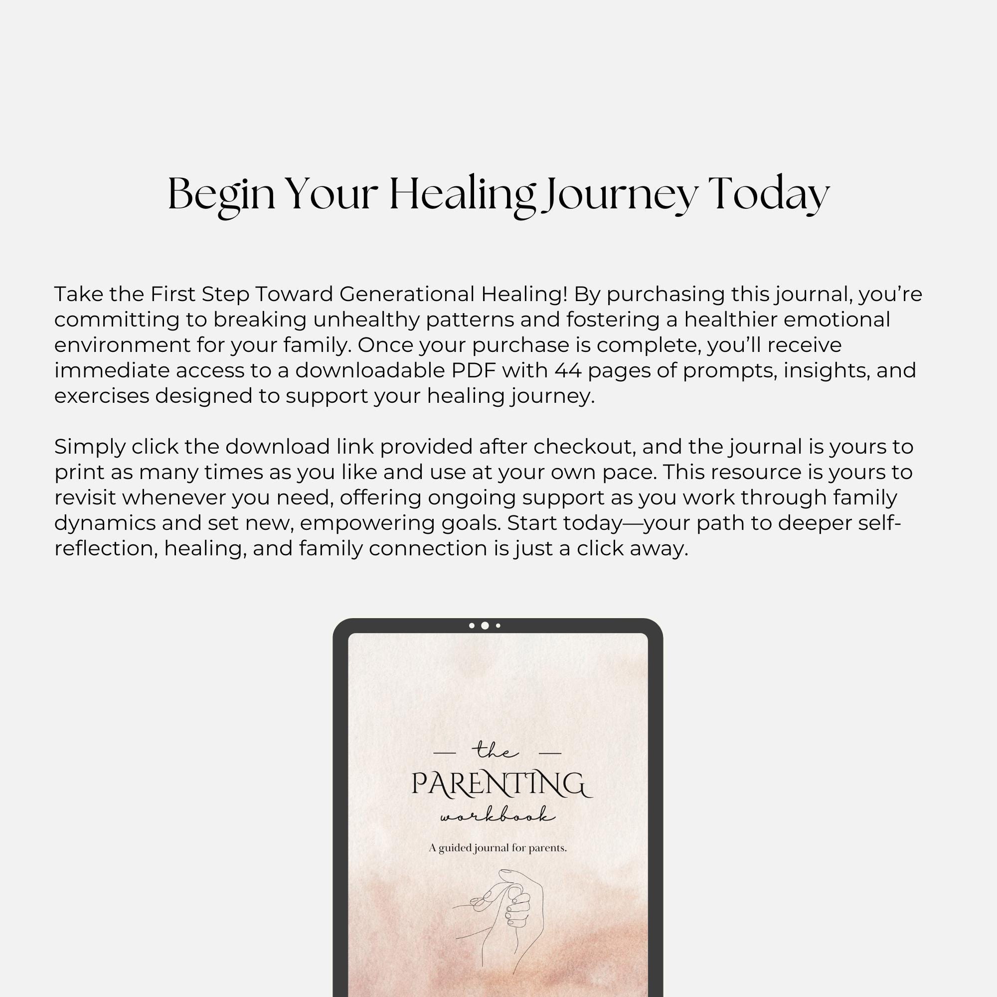 Parenting Journal Printable Journal Prompts for Parents Motherhood ...