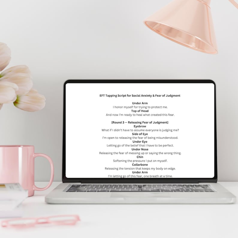 Social Anxiety & Fear of Judgement EFT Tapping Script (INSTANT DOWNLOAD ...