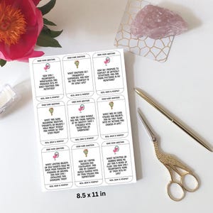 Printable Self-reflection Journal Prompt Cards | Inner Work ...