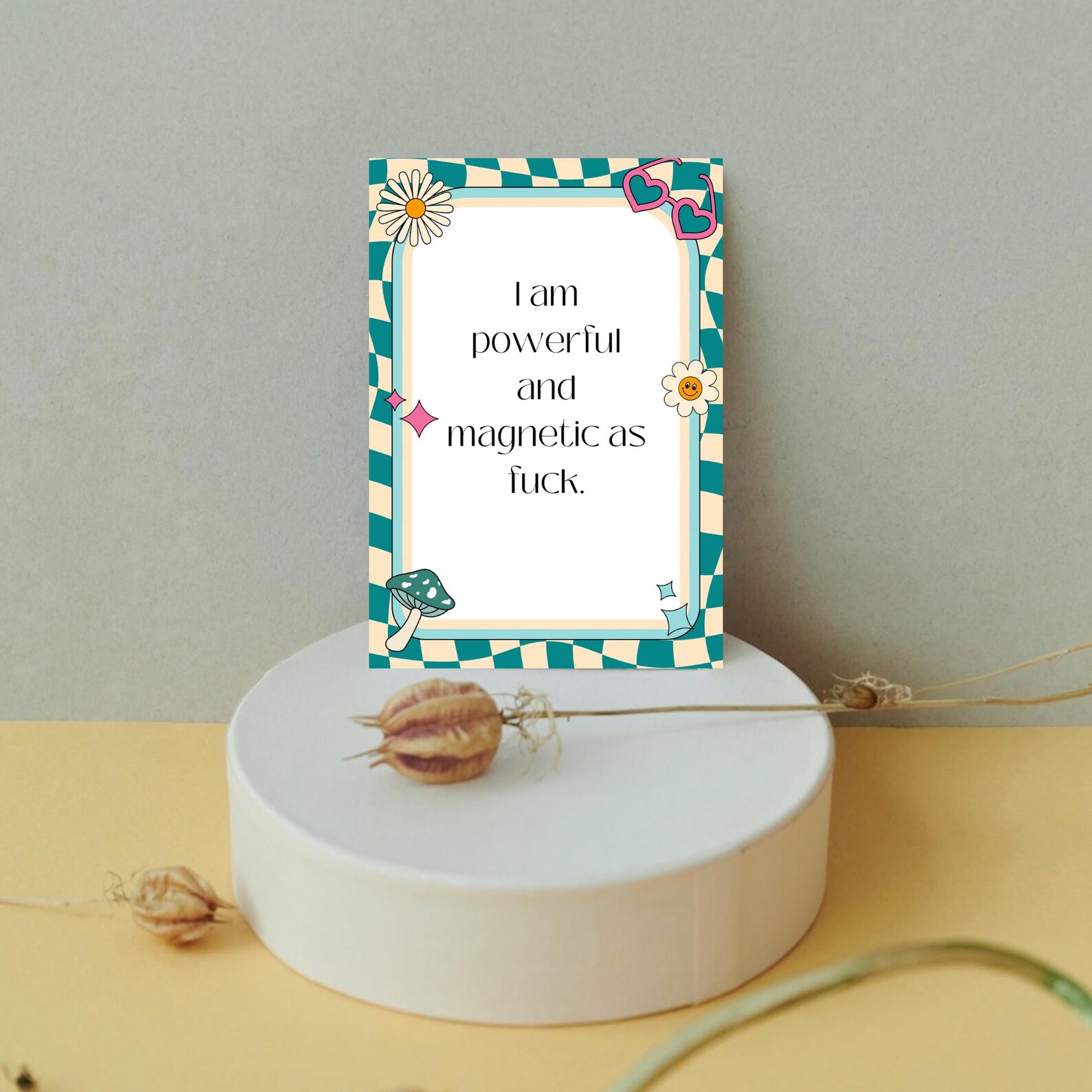 Sweary Affirmations, Swear Affirmations, Badass Affirmation Cards ...