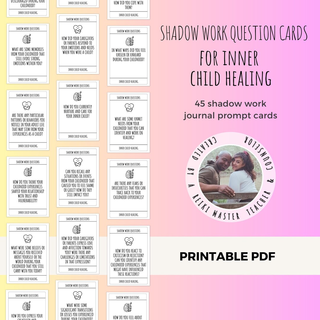 Inner Child Healing Journal Prompts Printable Shadow Work Journaling ...