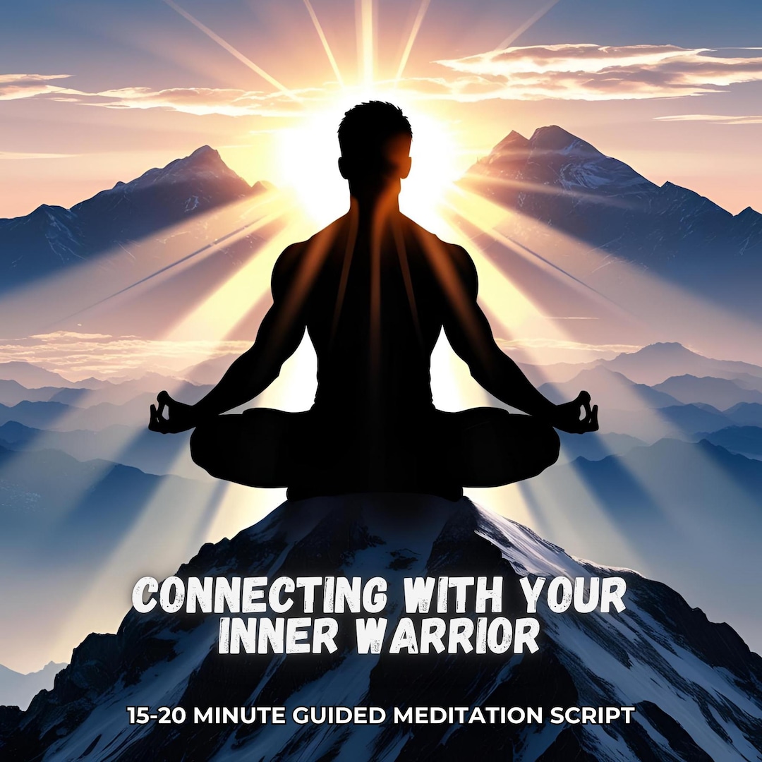 Inner Warrior Guided Meditation Script, Divine Masculine (digital ...