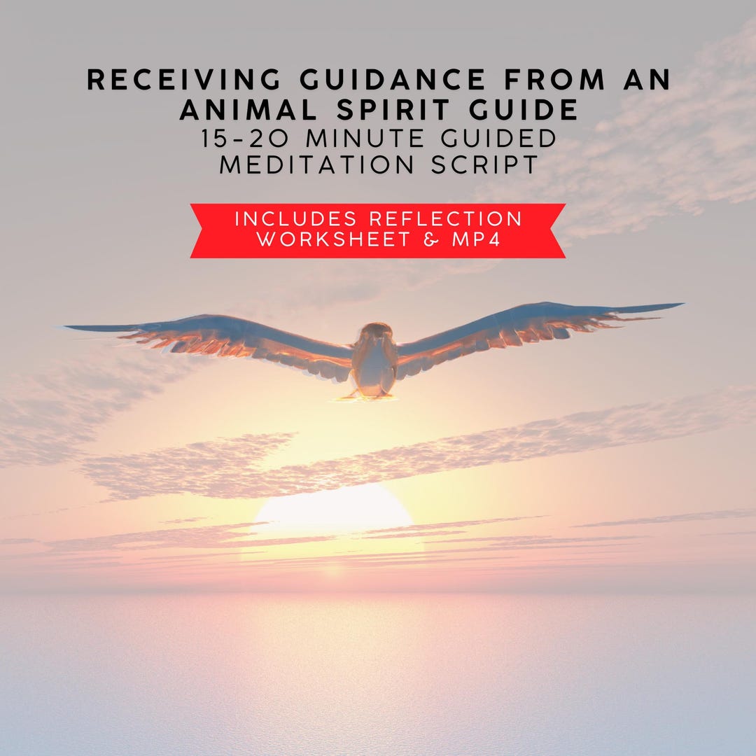 Animal Spirit Guide Meditation Script: Receiving Divine Guidance (PDF ...
