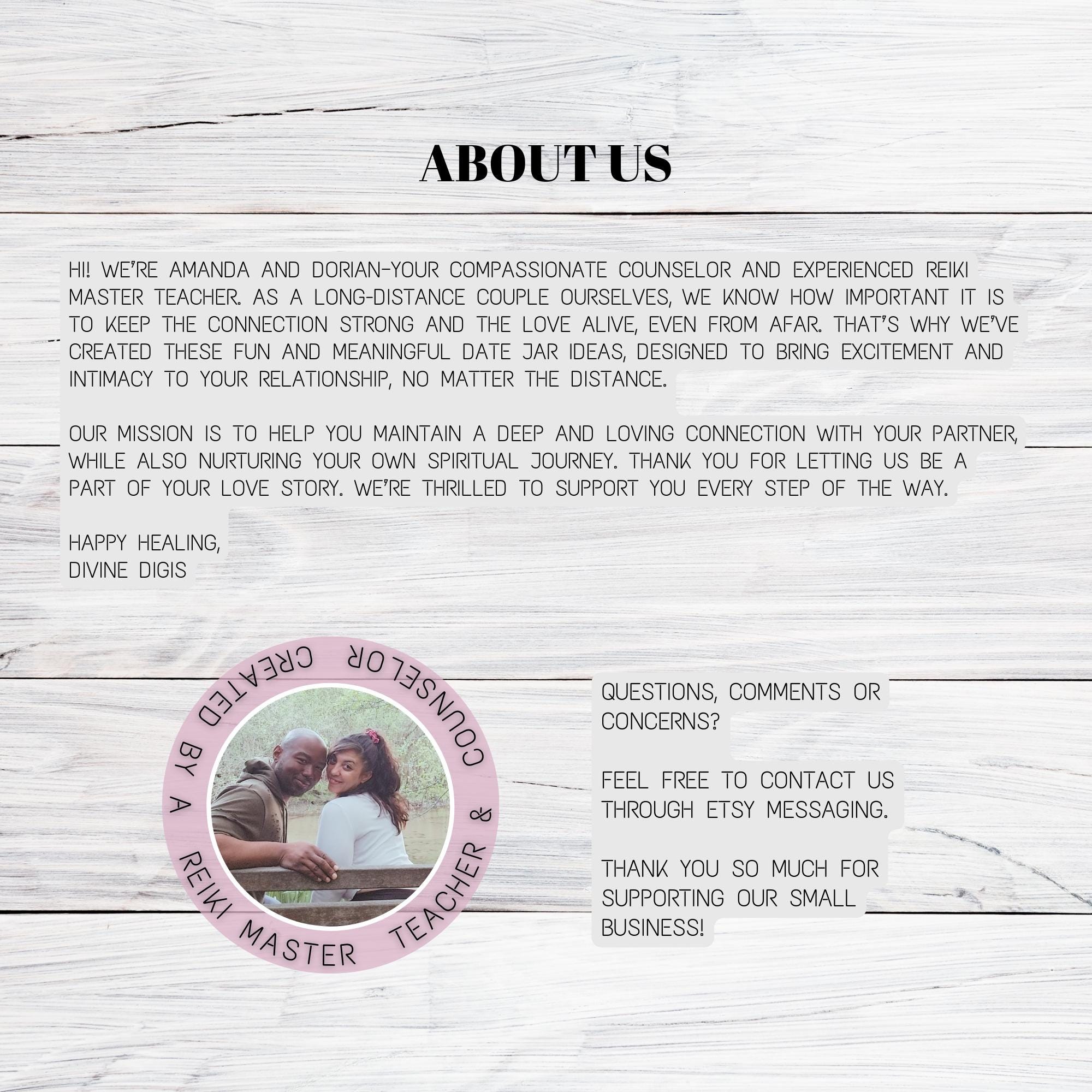 Long Distance Gift Long Distance Date Night Ideas Digital Date Jar Long ...