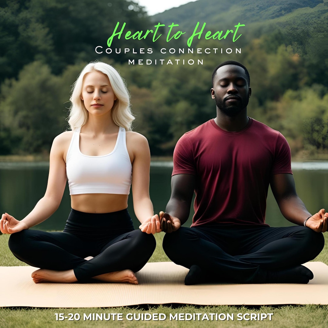 Heart to Heart Couples Guided Meditation Script, Done for You Content ...