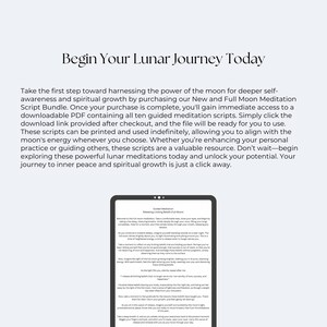 New and Full Moon Guided Meditation Scripts Done for You Content Full ...