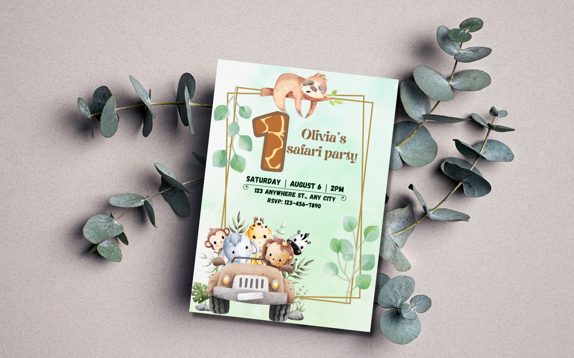 Electronic Birthday Invitation - Etsy