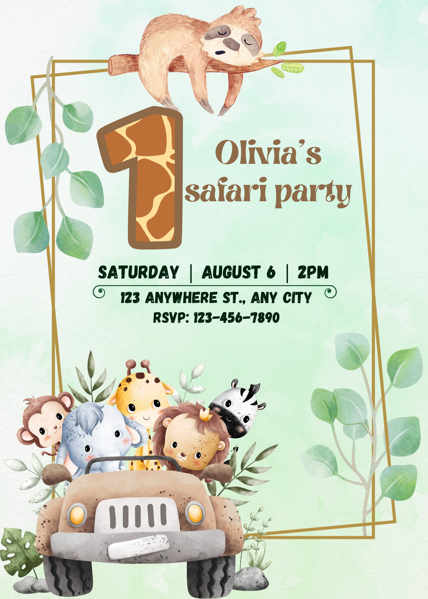 Electronic Birthday Invitation - Etsy