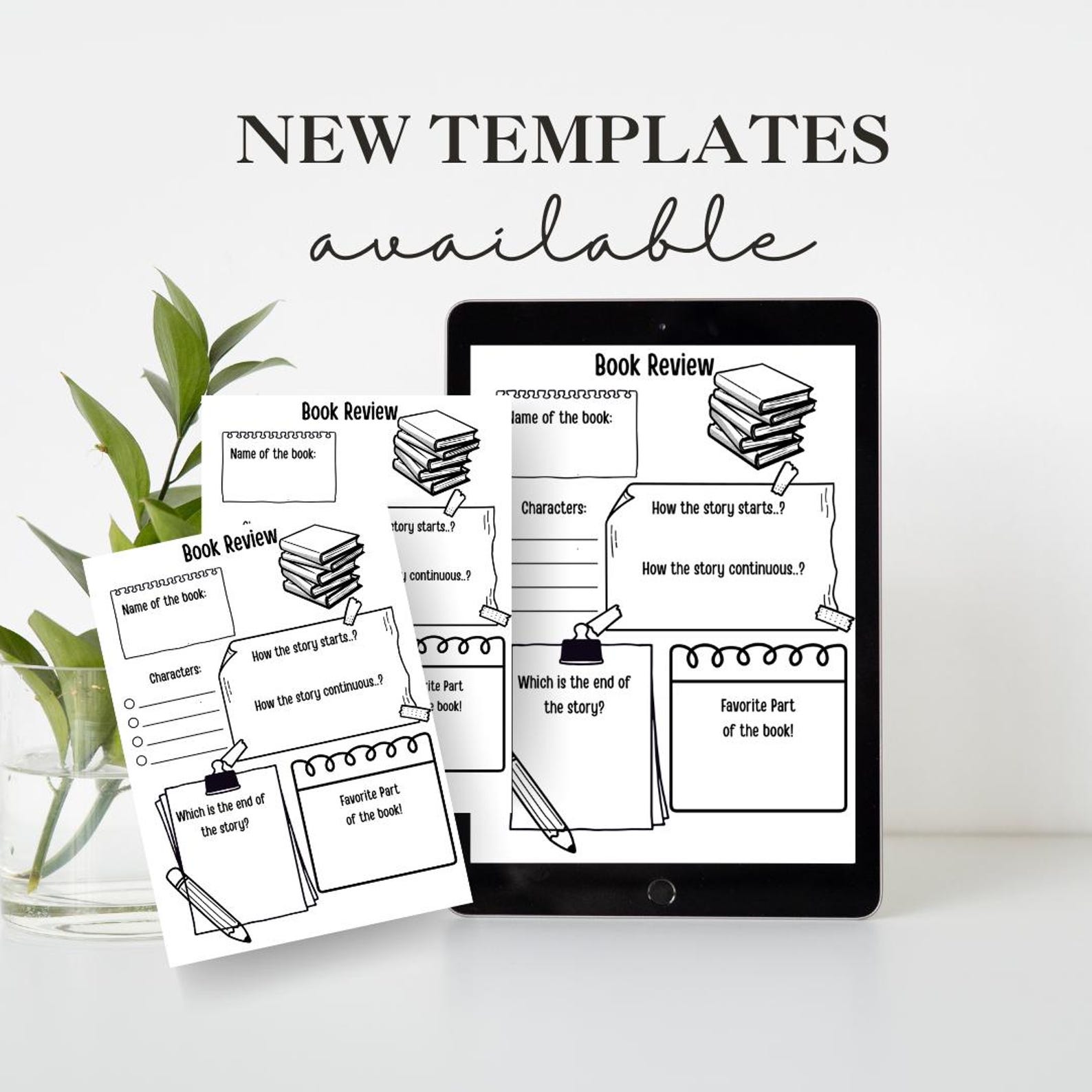 Book Review Worksheet for Students | A4 Printable Reading Activity ...