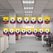 Happy Birthday Banner Colombia Flag Themed Digital Birthday Decoration ...