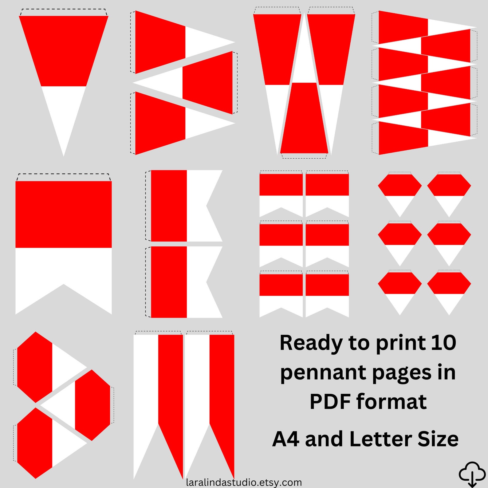 Indonesia Flag Bundle 77 SVG & 77 PNG Printable Files for Ready to Use ...