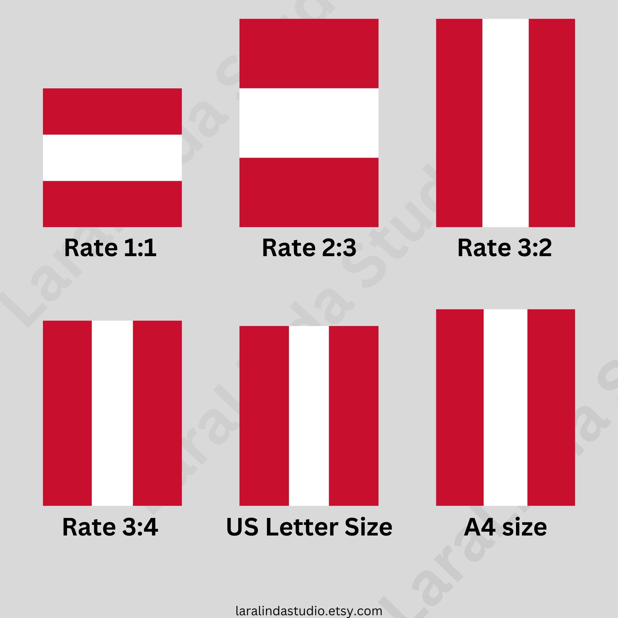 Austria Flag Bundle 77 SVG & PNG Printable Files for Ready to Use ...