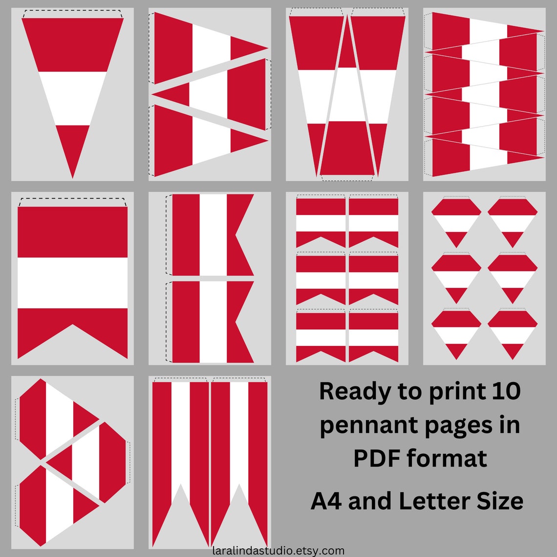 Austria Flag Bundle 77 SVG & PNG Printable Files for Ready to Use ...