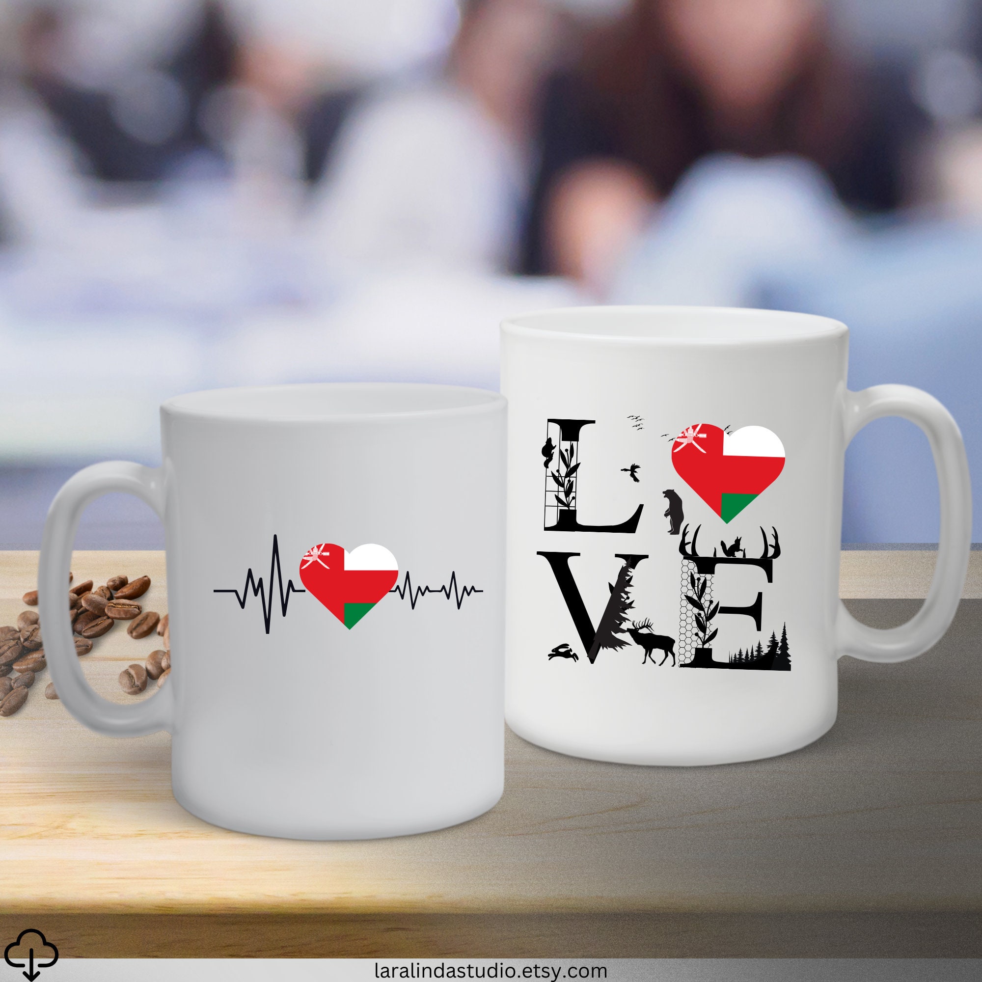 Oman Flag Bundle 77 SVG & 77 PNG Printable Files for Ready to Use ...