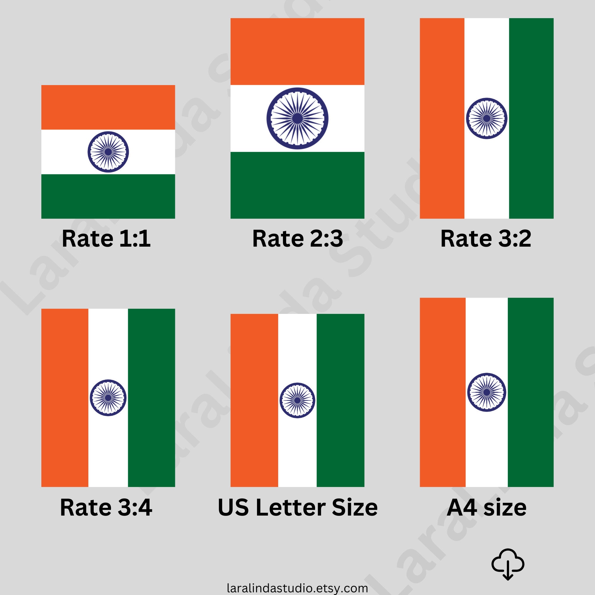 India Flag Bundle 77 SVG & 77 PNG Printable Files for Ready to Use ...
