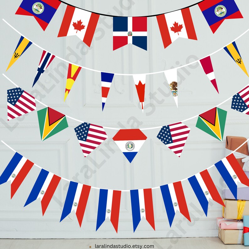 Paraguay Flag Bundle 77 SVG & PNG Printable Files for Ready to Use ...