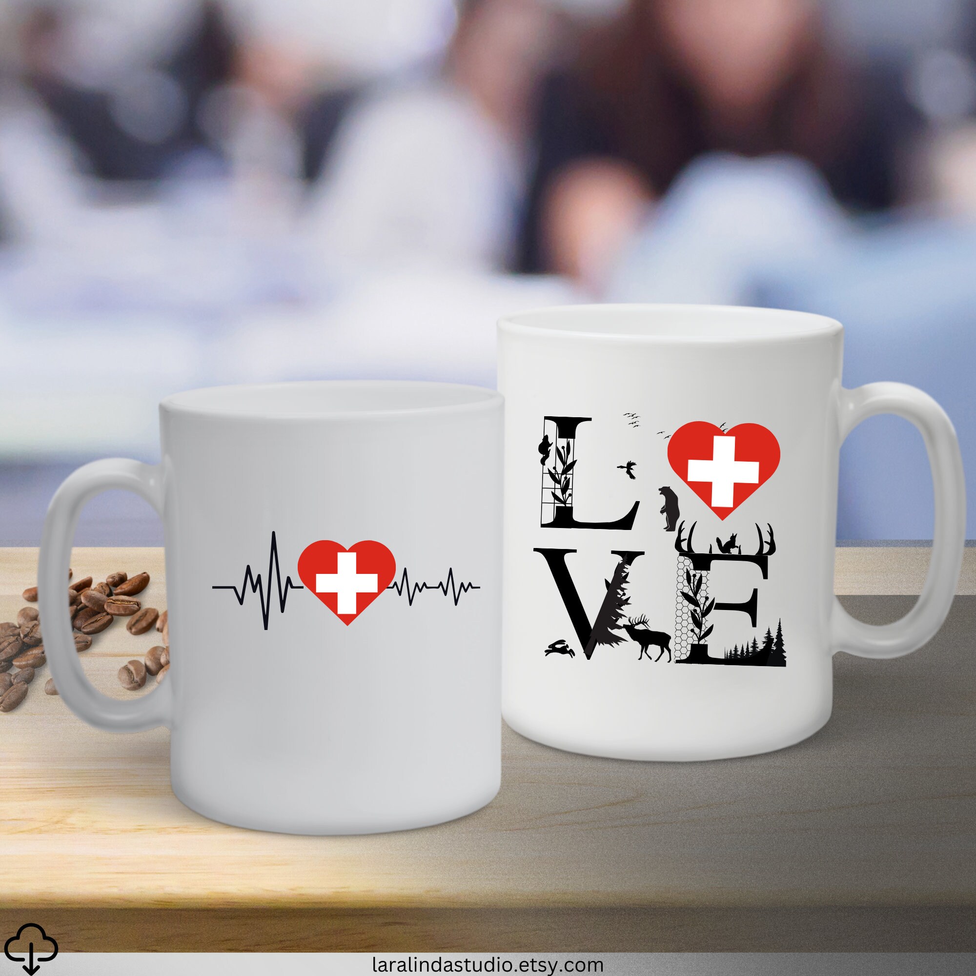 Switzerland Flag Bundle 77 SVG & PNG Printable Files for Ready to Use ...