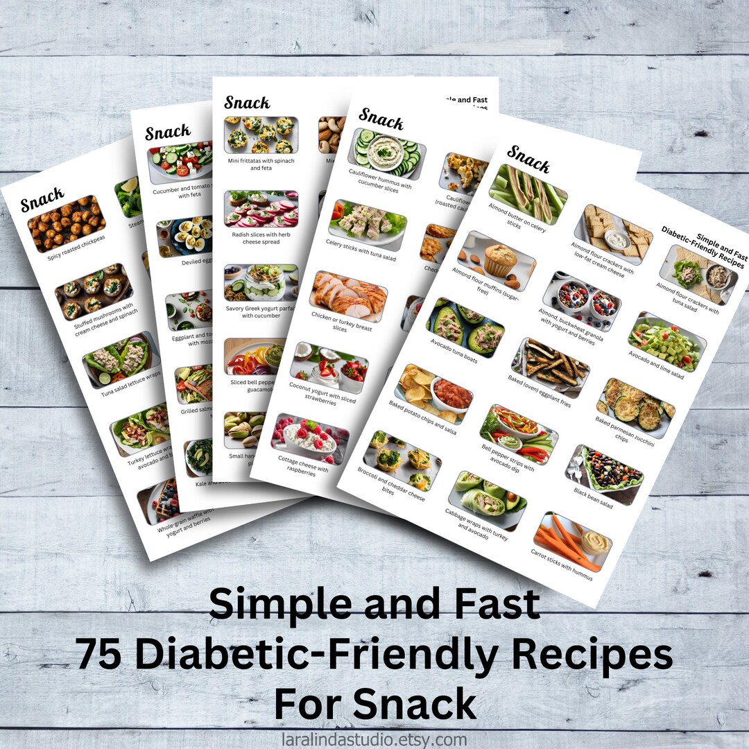 Diabetes Meal List for Sneaks Diabetic Friendly Easy Sneak Recipes for ...