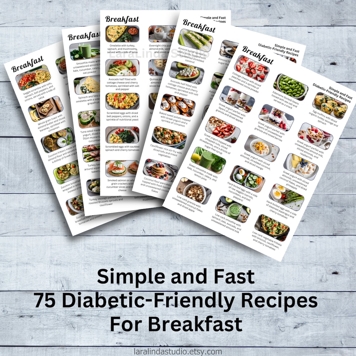 Diabetes Meal List for Breakfast Diabetic Friendly Breakfast Easy ...