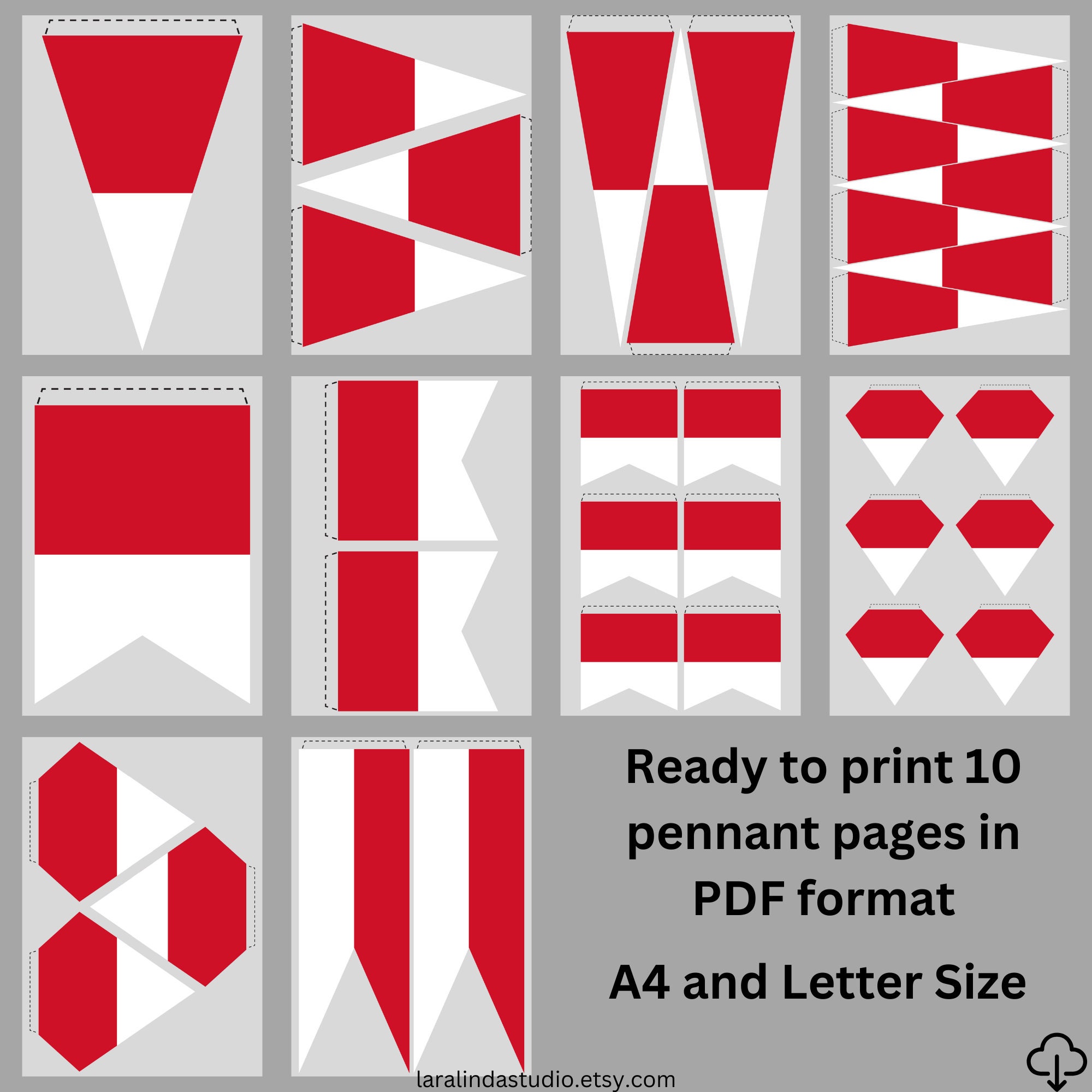 Monaco Flag Bundle 77 SVG & PNG Printable Files for Ready to Use ...