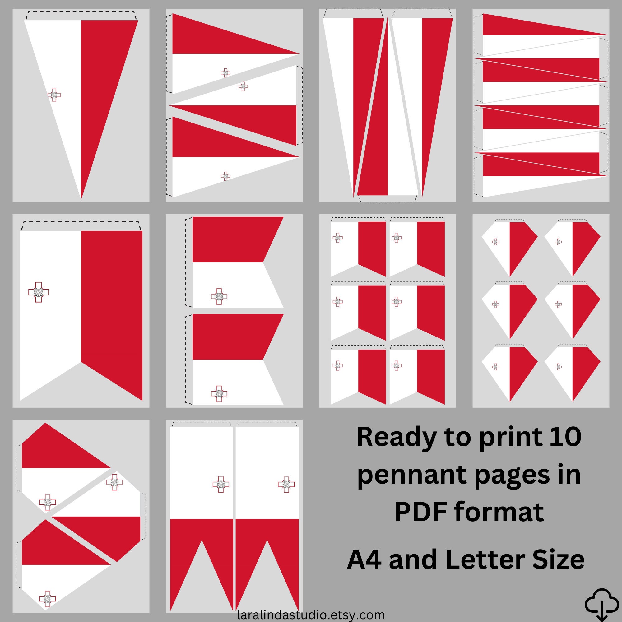 Malta Flag Bundle 77 SVG & PNG Printable Files for Ready to Use Designs ...