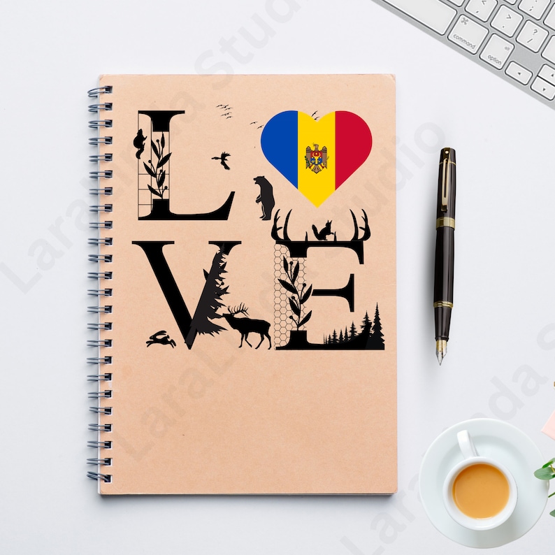 Moldova Flag Bundle 53 SVG and PNG Files for Ready to Print Designs - Etsy