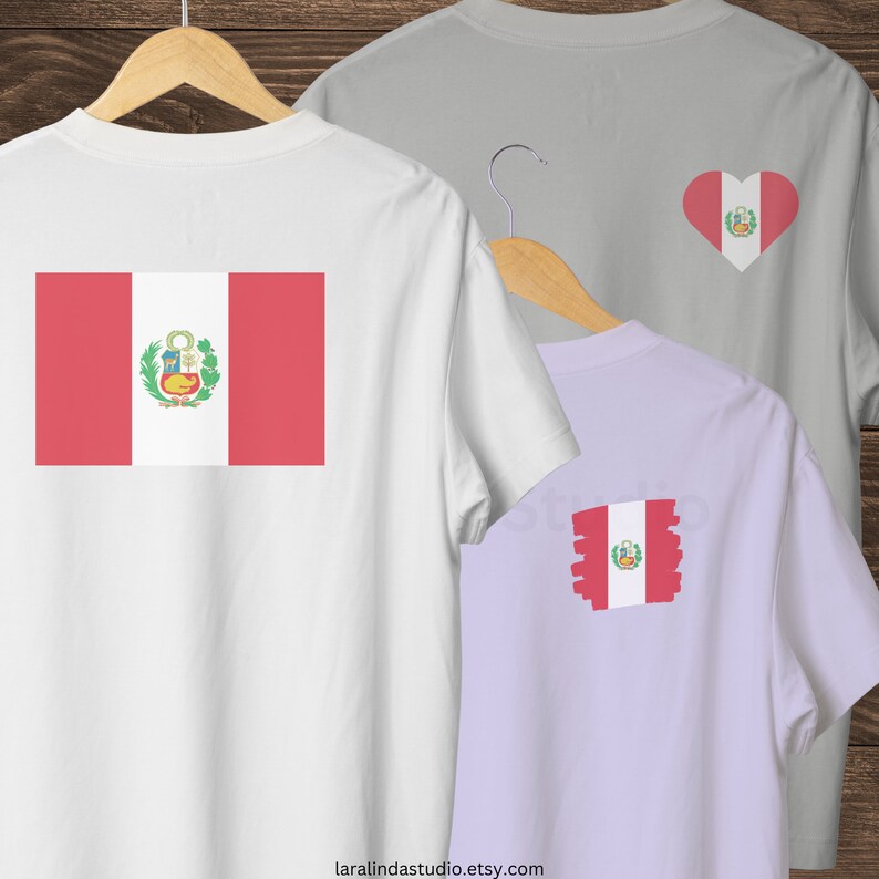 Peru Flag Bundle 77 SVG & PNG Printable Files for Ready to Use Designs ...