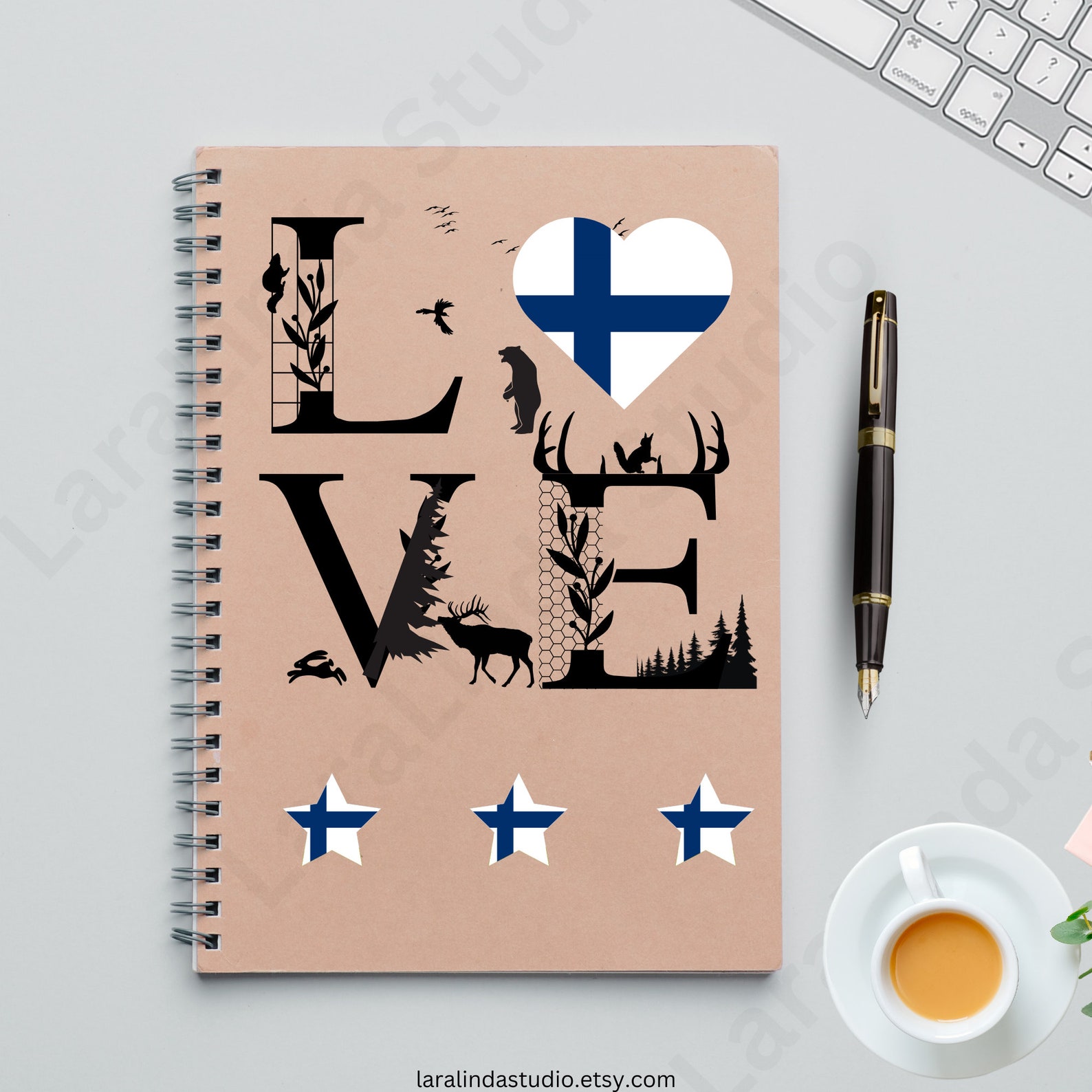 Finland Flag Bundle 77 SVG & PNG Printable Files for Ready to Use ...