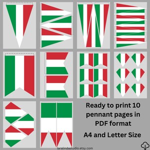 Italy Flag Bundle 77 SVG & PNG Printable Files for Ready to Use Designs ...