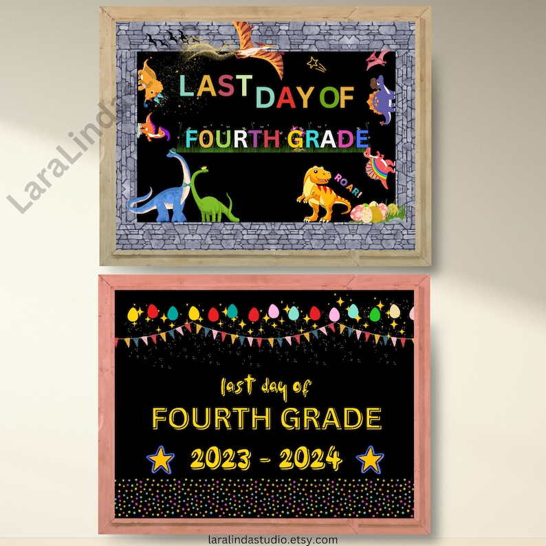 Last Day of Fourth Grade Graduate 15 Different Designs for 4th Grade ...