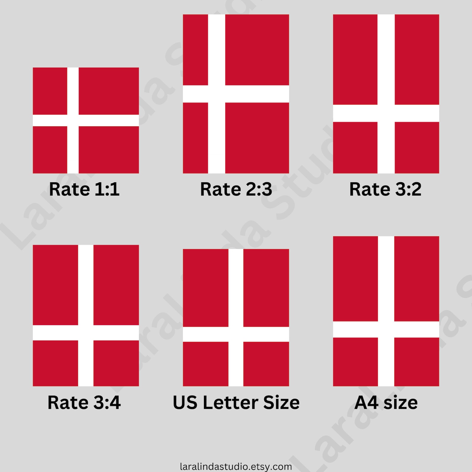 Denmark Flag Bundle 77 SVG & PNG Printable Files for Ready to Use ...